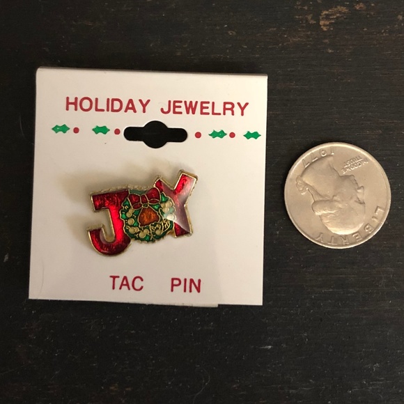 Fashion Jewelry | Jewelry | 2 Christmas Joy Holiday Tac Pin Hol17 ...